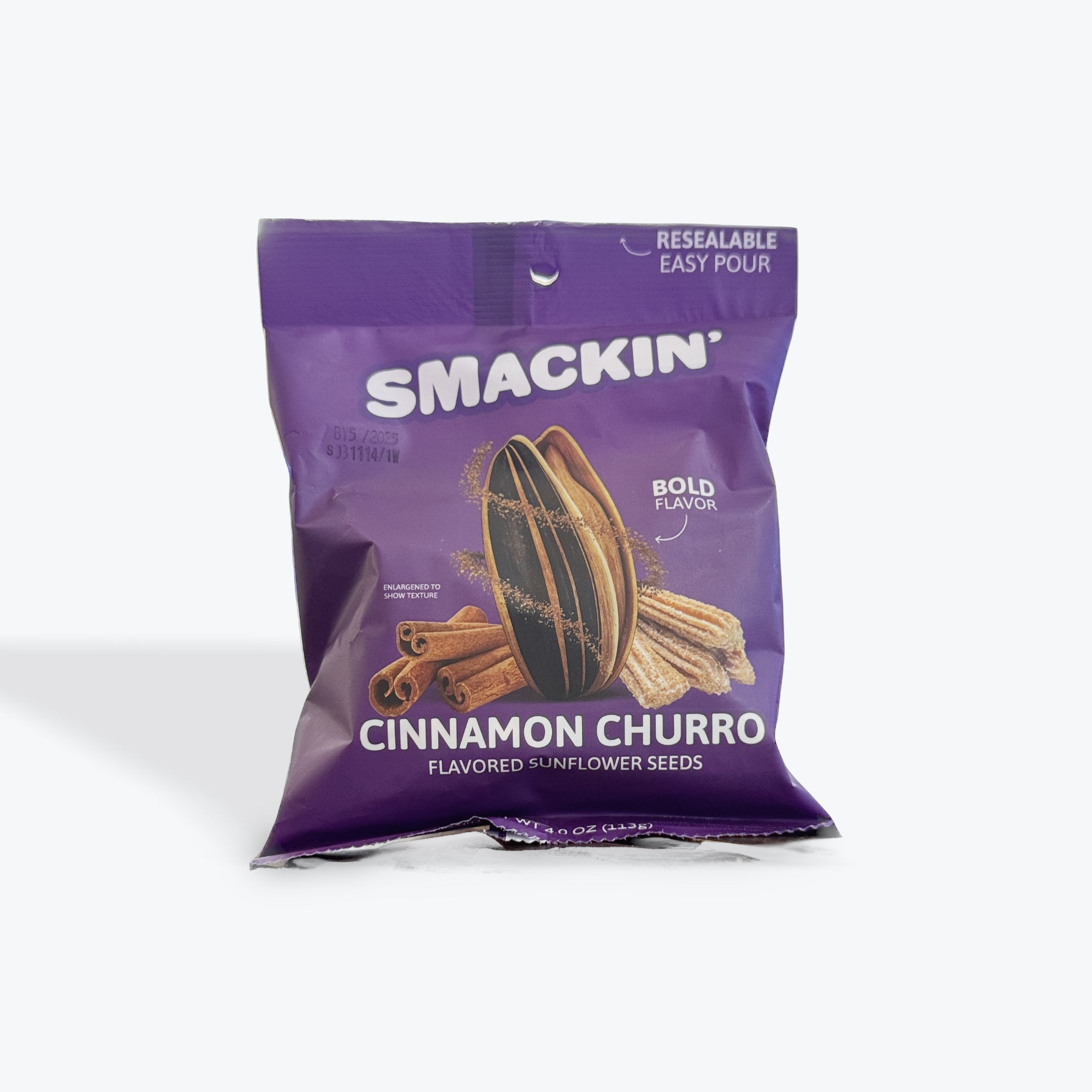 Smackin' Cinnamon Churro Sunflower Seeds 4oz | Frank's BBQ Trading Post