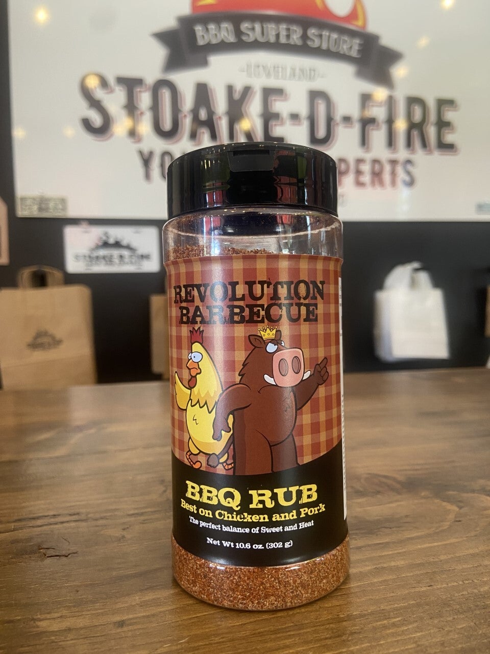 Revolution Barbeque All Purpose BBQ Rub 10.6oz | Frank's BBQ Trading Post