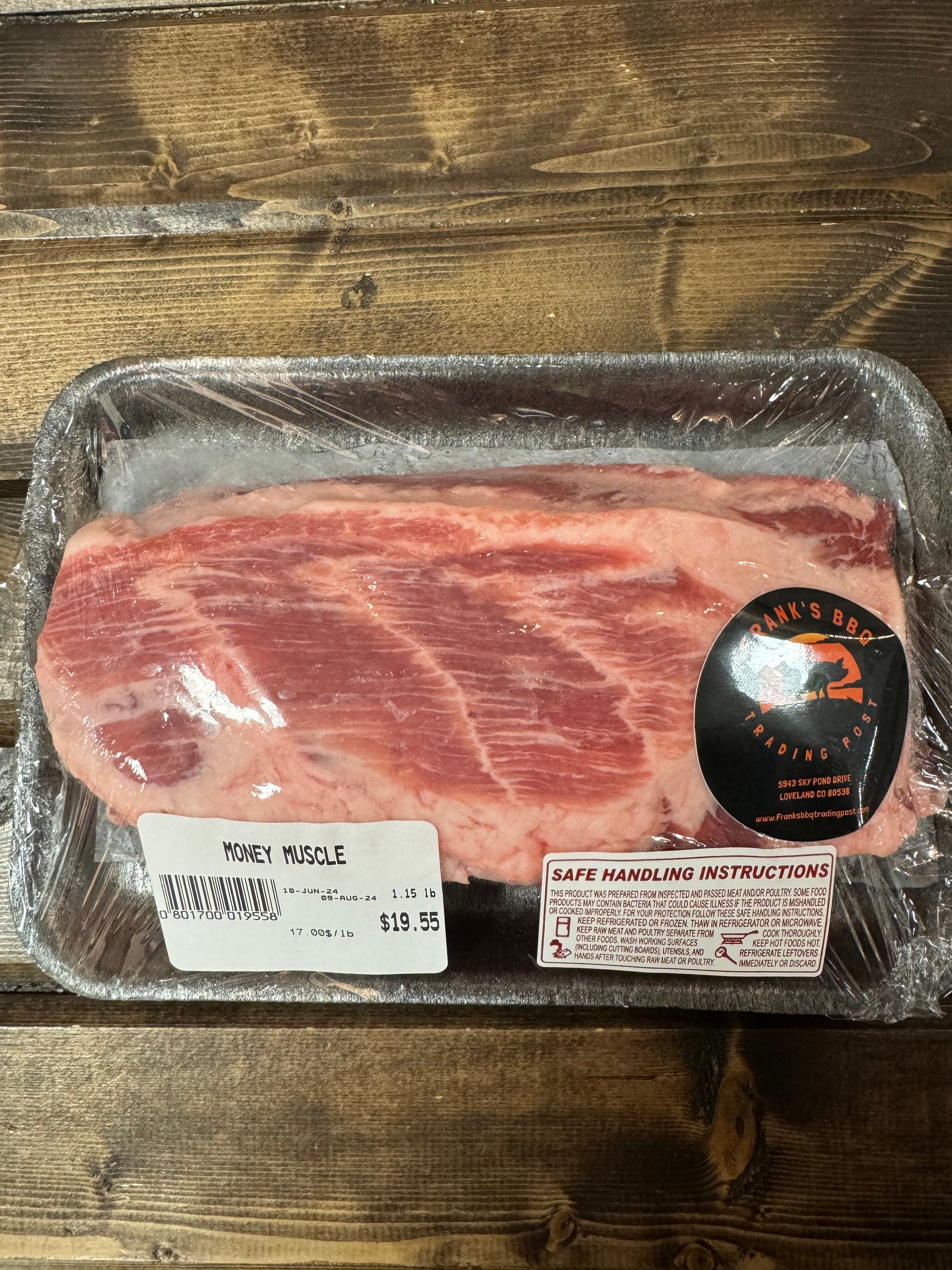 Pork Money Muscle | Frank's BBQ Trading Post