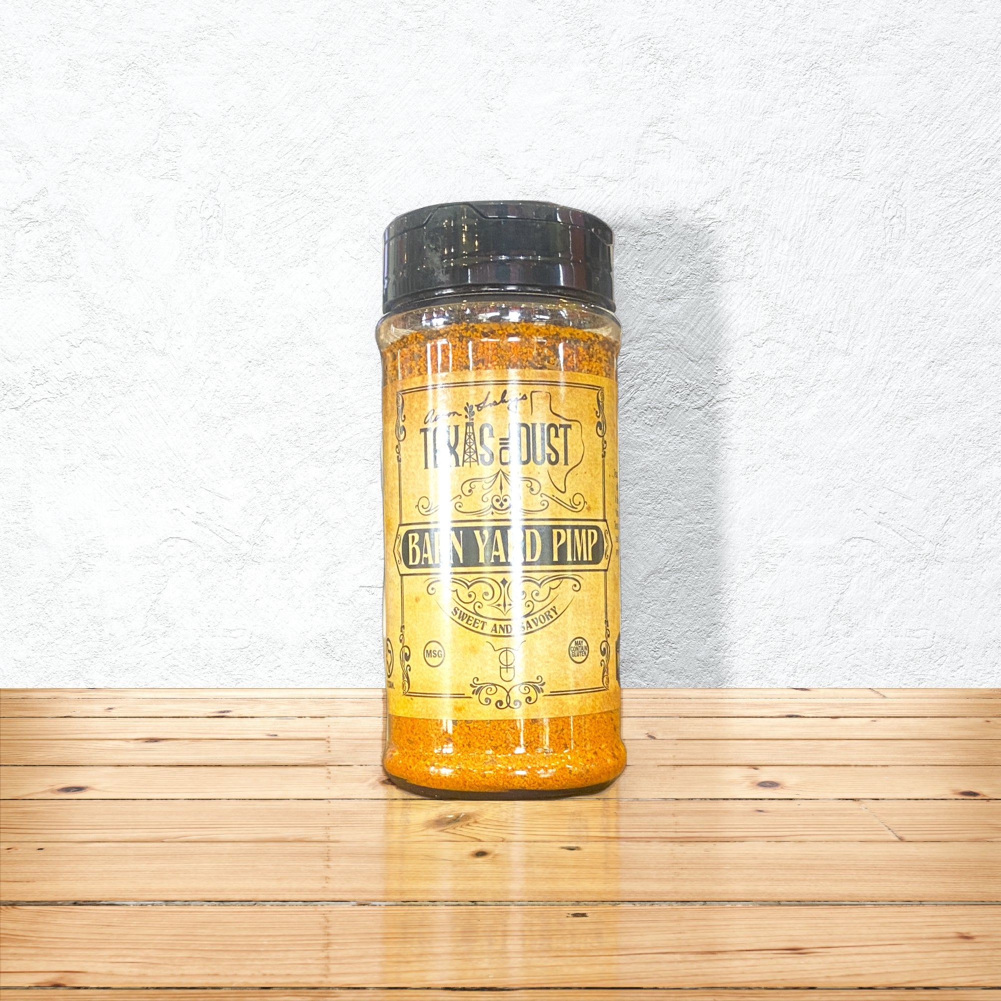 Texas Oil Dust Barn Yard Pimp 14oz. Gluten Free | Frank's BBQ Trading Post